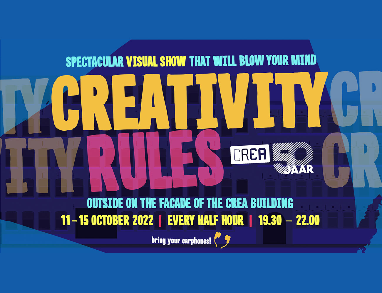 CREATIVITY RULES – CREA | cultureel studentencentrum
